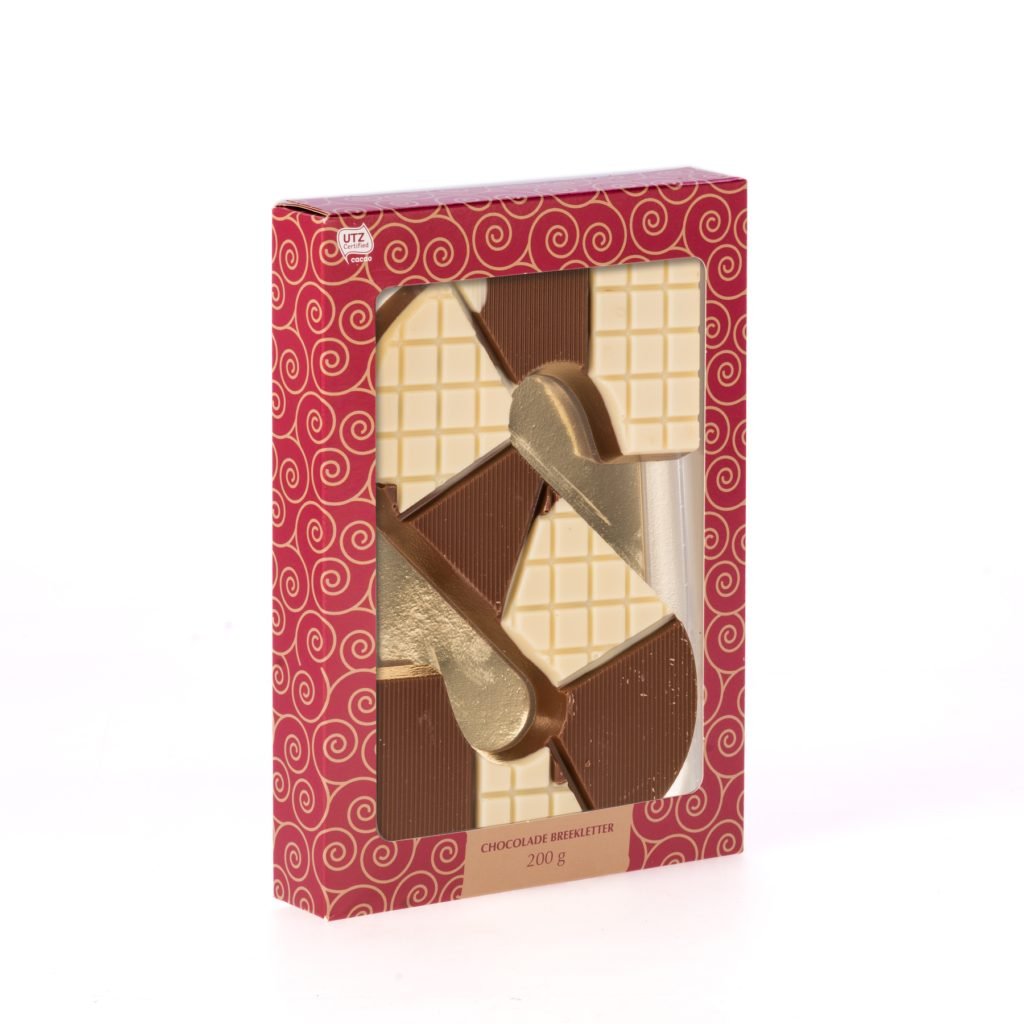 Chocolade letter – Kroon Print & Packaging